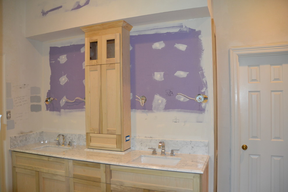 How to trim/finish the mirror over vanity? | Houzz Forum