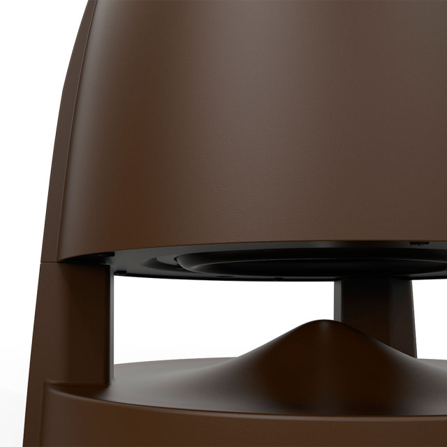 8" Omni Outdoor Subwoofer w/ 2x Speaker Output 250W, IP65 Rated, Bronze ...