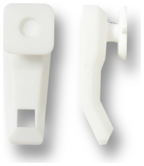 Traverse Rod Slider, Set of 10 - Transitional - Window Treatment ...