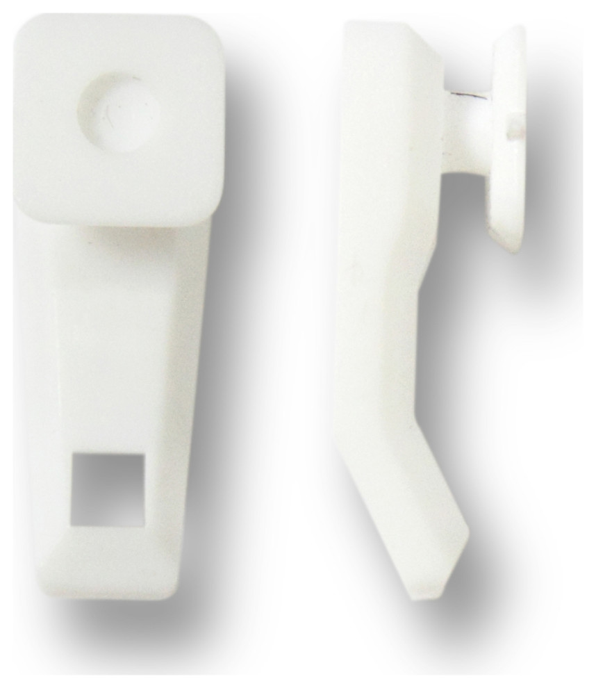 Traverse Rod Slider, Set of 10 - Transitional - Window Treatment ...