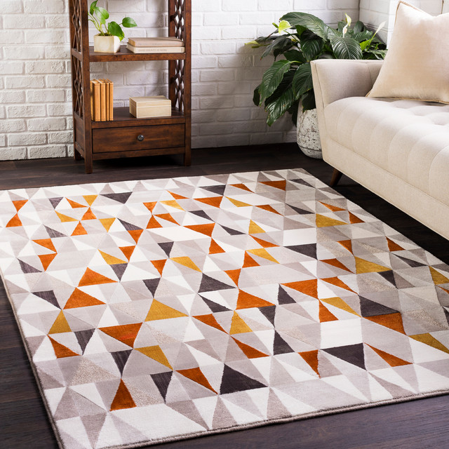Machine Woven Peachtree Area Rug PCH-1008, 8'x10' - Contemporary - Area ...