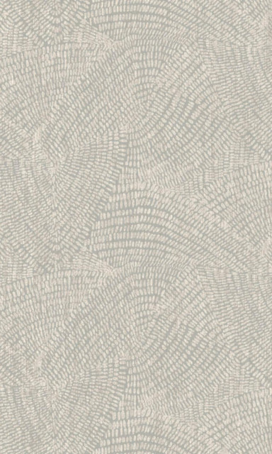 Dark Grey Art Deco Textured 57Sqft Non-Woven Non-pasted Double Roll ...