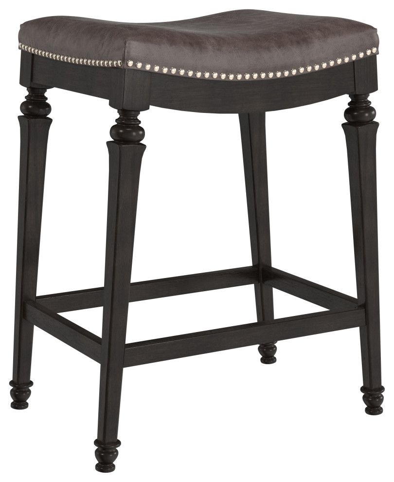 Hillsdale Vetrina Backless Counter Height Stool, Counter Stool ...