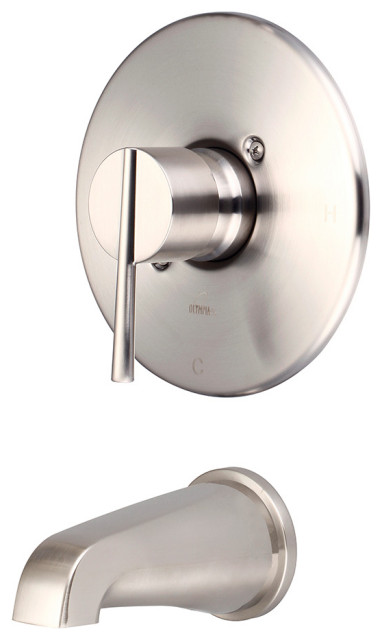 Single Handle Tub Trim Set - Contemporary - Bathtub Faucets - by ...