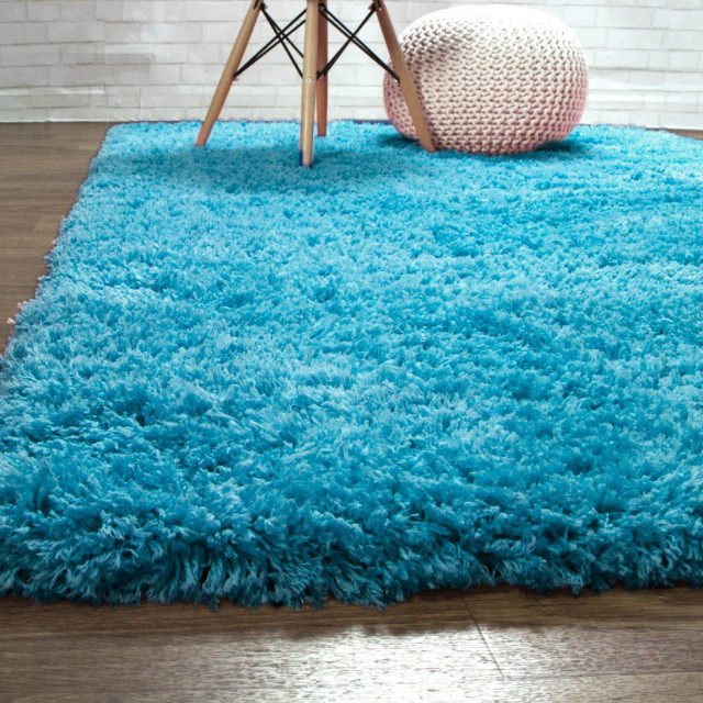 Cloud Super Soft Microfiber Shag Rug, 2' X 3' - Contemporary - Area ...