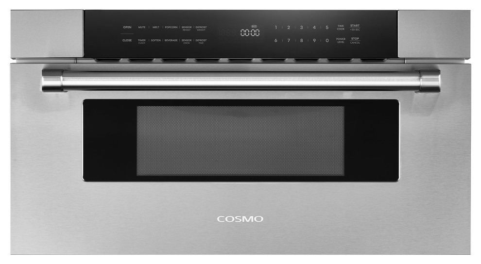 Cosmo 30 in. Built-in Microwave Drawer With Automatic Presets - Modern - Microwave Ovens - by ...