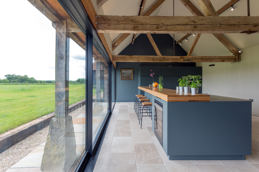 Vertex AV Harpenden Smart Home Barn Conversion - Country - Kitchen ...