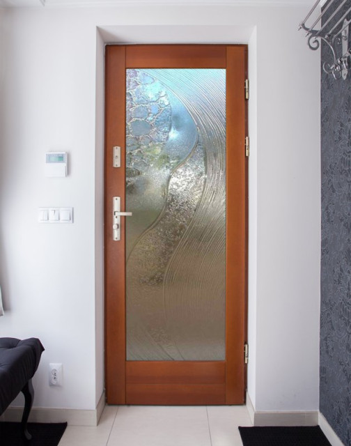 Front Door - High Tide - Cast Glass CGI 033 Exterior - Fiberglass ...
