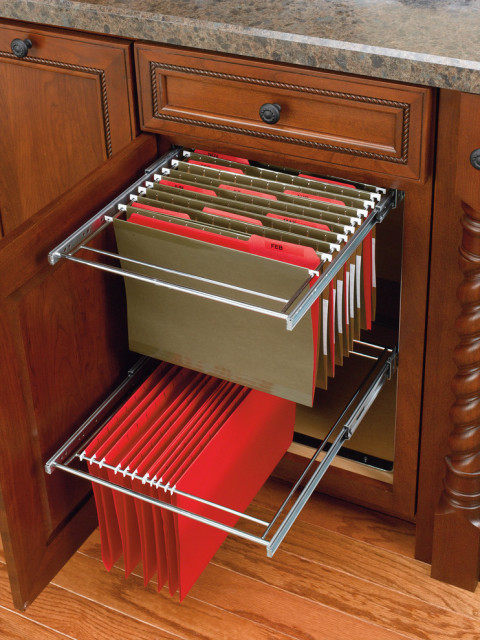 File Drawer Kit for Kitchen/Office Cabinet Organization, 14.75"Wx19.75 ...