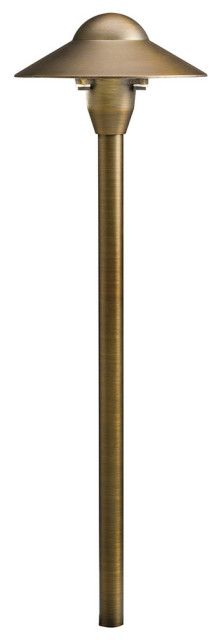 Kichler Lighting 15470CBR Dome Path Light - with Traditional ...