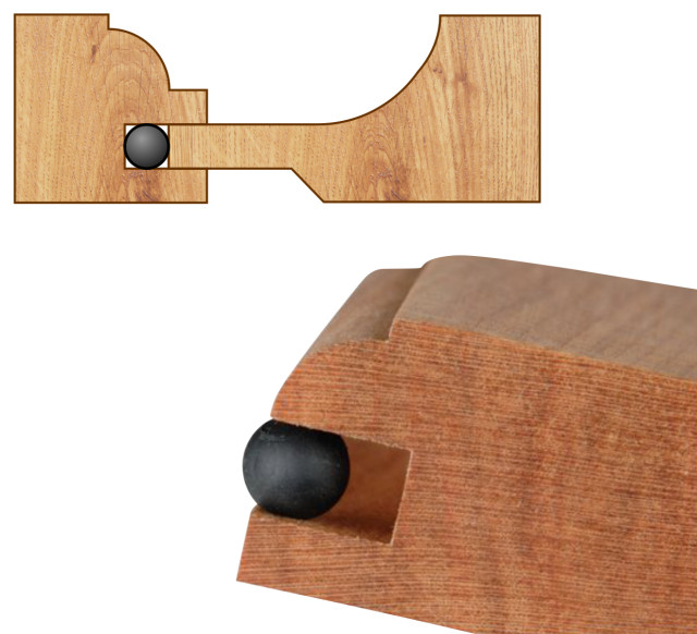 Raised Panel Cabinet Door Spacers for 1/4" Groove, 100 Pack ...