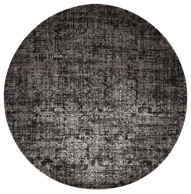 Nourison Rugs, Twilight Onyx Area Rug, 8'x8' - Contemporary - Area Rugs ...