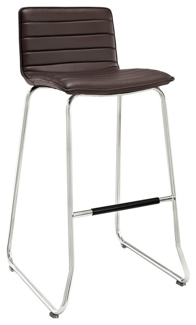 Dive Faux Leather Bar Stool - Contemporary - Bar Stools And Counter ...