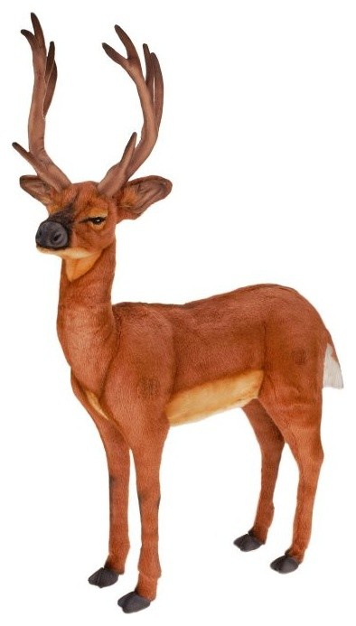 White Tailed Deer Stuffed Animal - Rustic - Kids Toys And Games - by ...