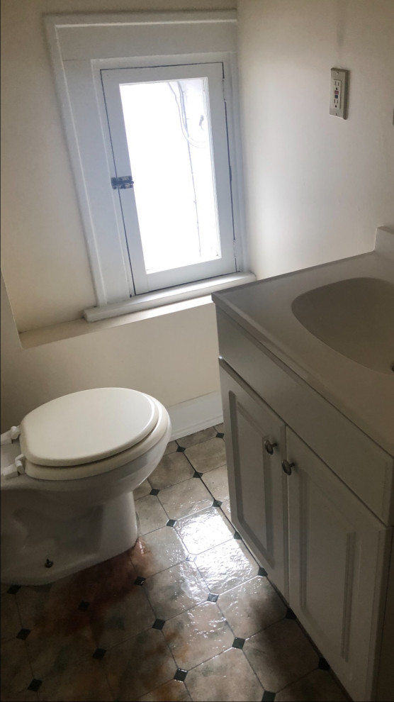 what is this discoloration on linoleum?