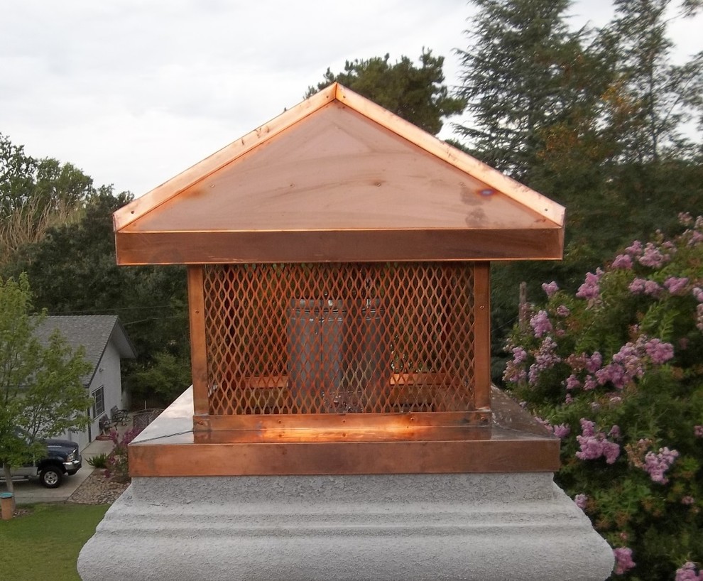 Decorative Chimney Caps (Deco Tops) - Traditional - Exterior - San ...