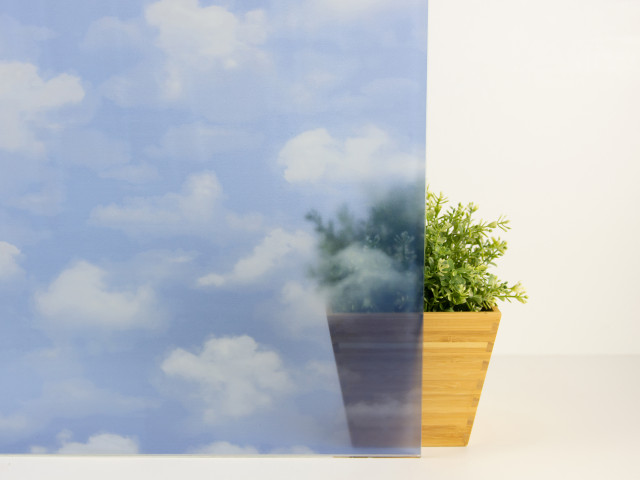 Clouds Self Adhesive Window Film Set of 2 - Contemporary - Window Film ...