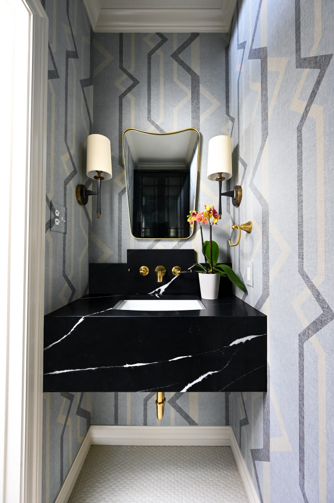 Powder Room - Modern - Powder Room - Houston - by Aveon Designs | Houzz