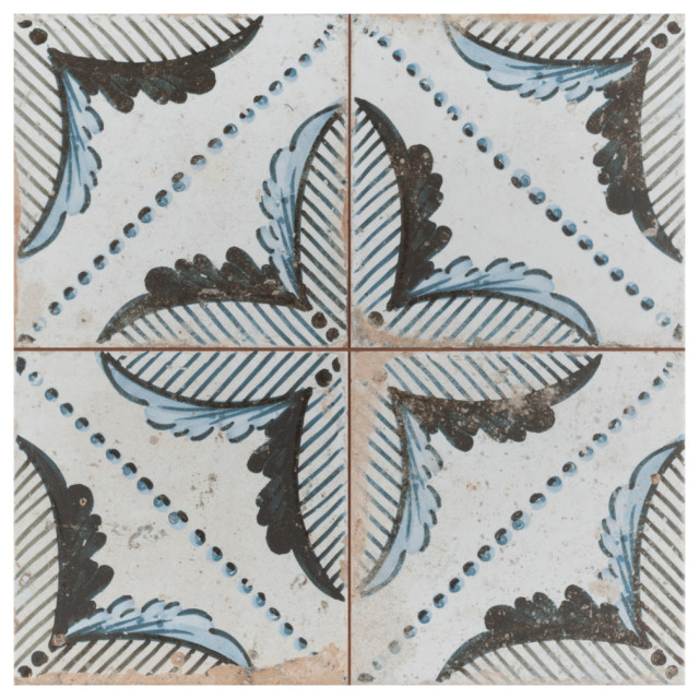 Kings Root Ceramic Floor and Wall Tile, Sample - Farmhouse - Wall And ...