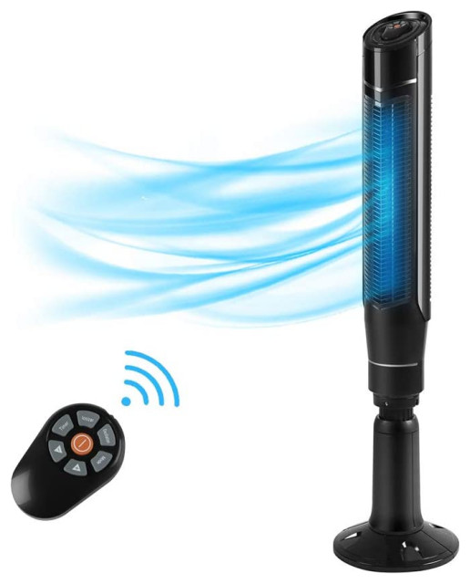 Tower Fan,Oscillating Fan Quiet Cooling Powerful Standing 3 Wind Modes ...