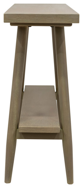 East at Main Splay-leg Console Table with Shelf, 39-Inch - Midcentury ...