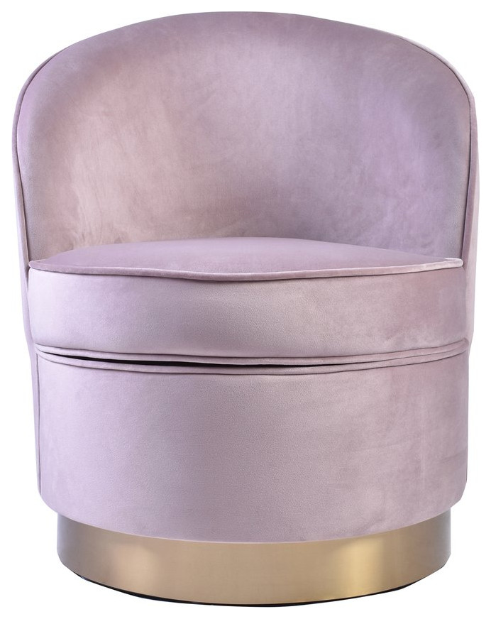 Camila Barrel Vanity Chair - Contemporary - Vanity Stools And Benches ...