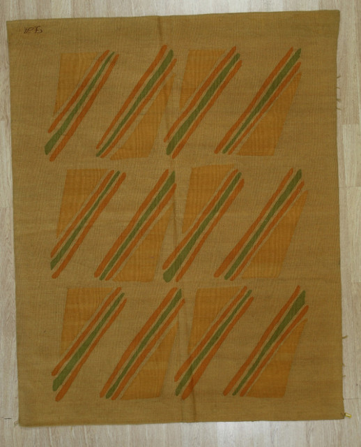 Beige Contemporary Modern Modern Flat Weave Area Rug - Contemporary ...