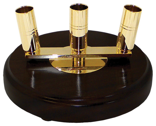 Stand-Mahogany-Three Hole - Traditional - Flags And Flagpoles - by ...