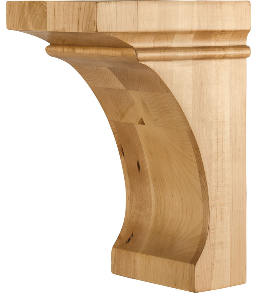Hardware Resources COR44-2 Corbel, Natural Hard Maple - Traditional ...