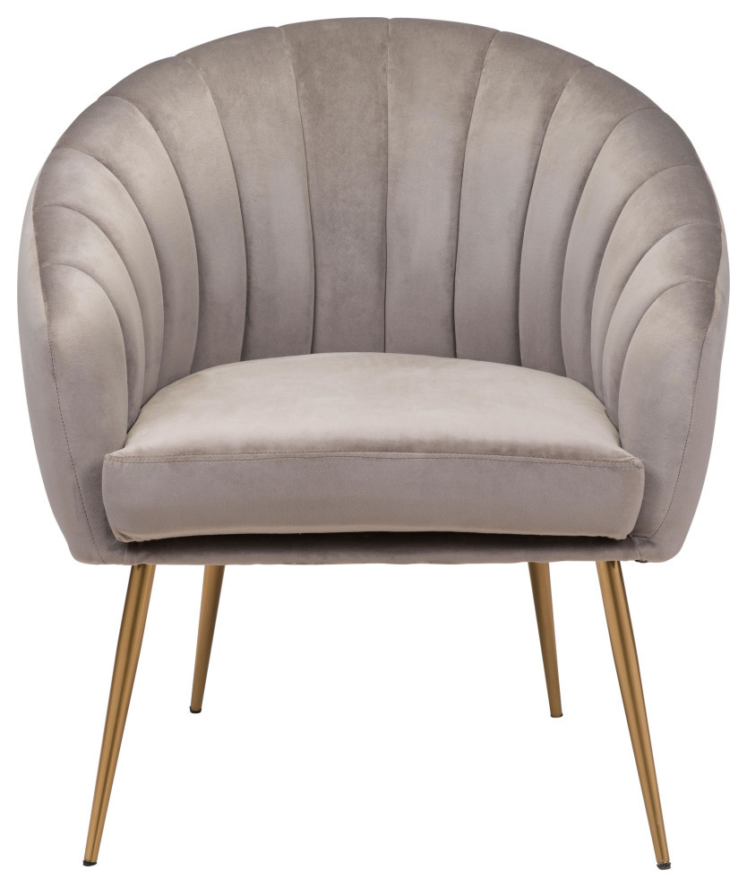 Loki Accent Chair Gray - Modern - Armchairs And Accent Chairs - by ...
