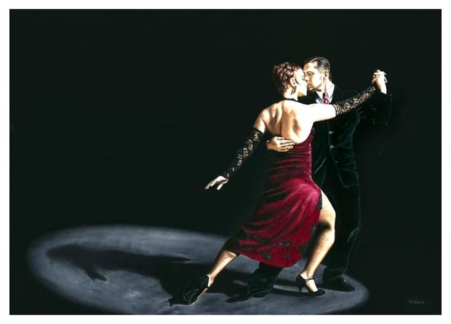 "The Rhythm of Tango" Digital Paper Print by Richard Young, 24"x18", 42 ...