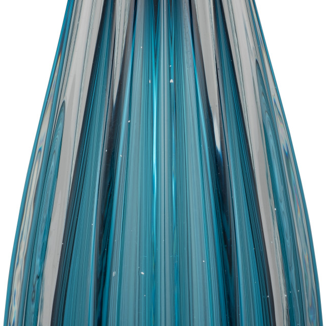 Glass, 19" Paperweight Teal, 5x5x19 inches - Contemporary - Decorative ...