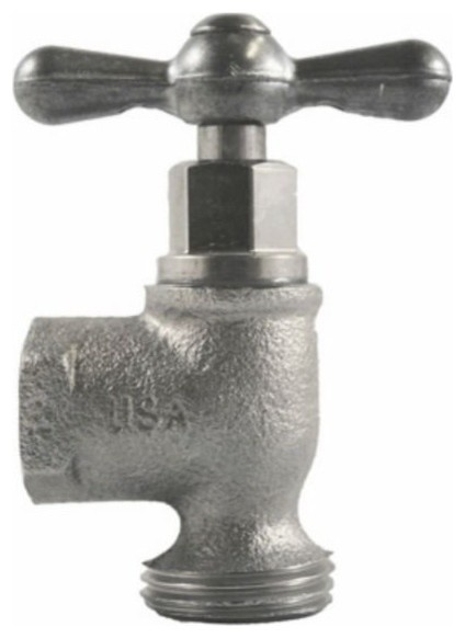 Arrowhead 249Lf Washing Machine Valve With Top Handle, Satin, 1/2 ...