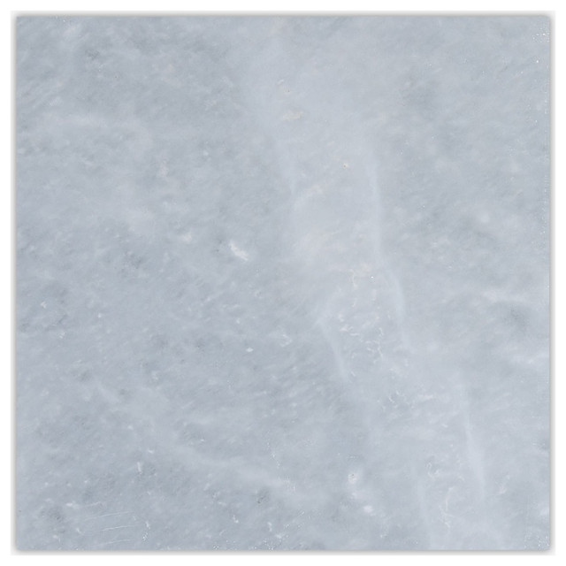 Afyon Gray Polished 18x18 Marble Tile, 18x18 - Traditional - Wall And ...