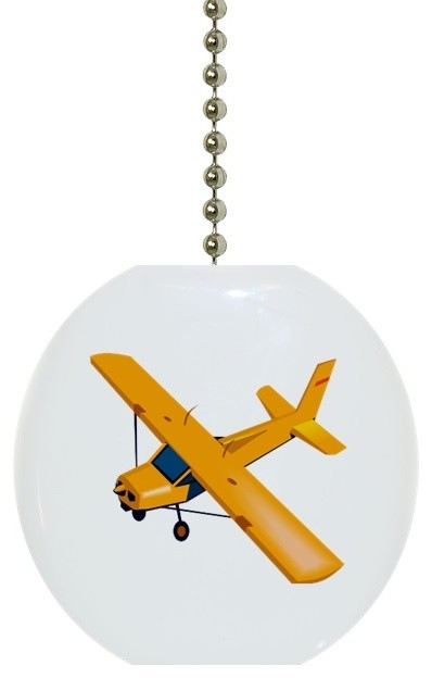 Yellow Airplane Ceiling Fan Pull - Contemporary - Ceiling Fan ...