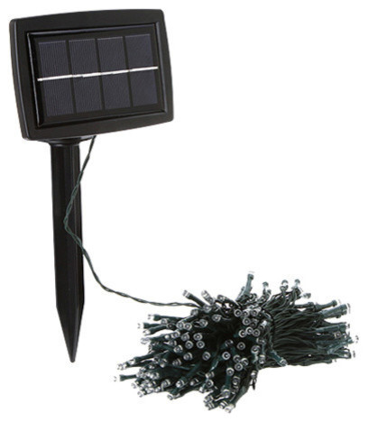 Modern Home Solar LED String Lights - 100ct Warm White - Contemporary ...