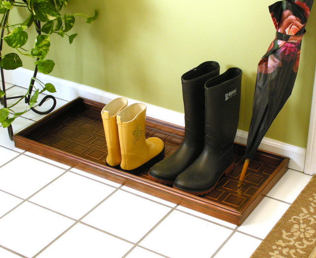 Squares Multi-Purpose Shoe Tray - Traditional - Shoe Storage - by Good ...