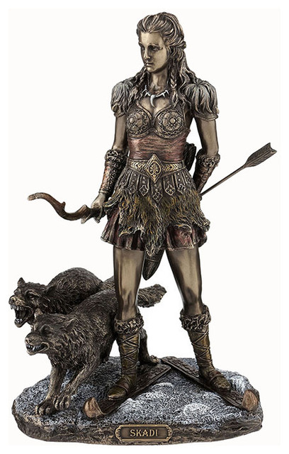 Skadi, Norse Goddess of Winter, Hunt and Mountains, Myth and Legend ...