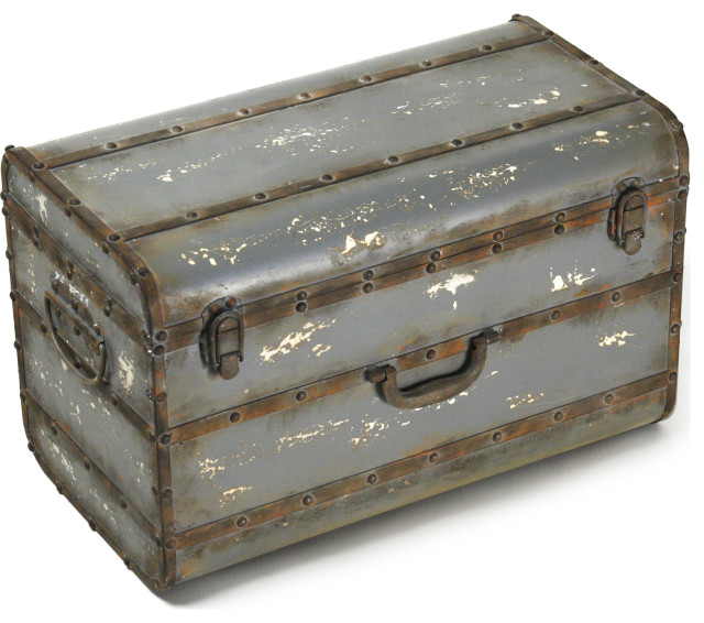 Iron Box - Industrial - Decorative Trunks - by HedgeApple | Houzz