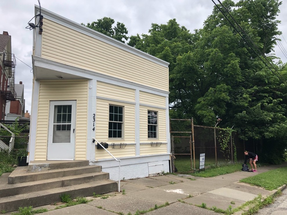 Pitch roof on irregular shaped house