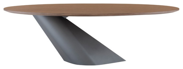 Aero Dining Table Walnut 94" - Transitional - Dining Tables - by Rustic Home Decor | Houzz