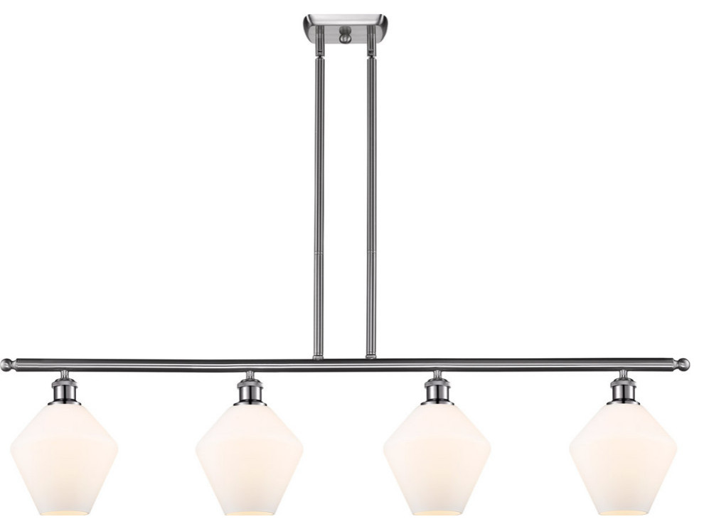 Innovations Cindyrella LED Island Light 516-4I-SN-G651-8-LED, Brushed ...
