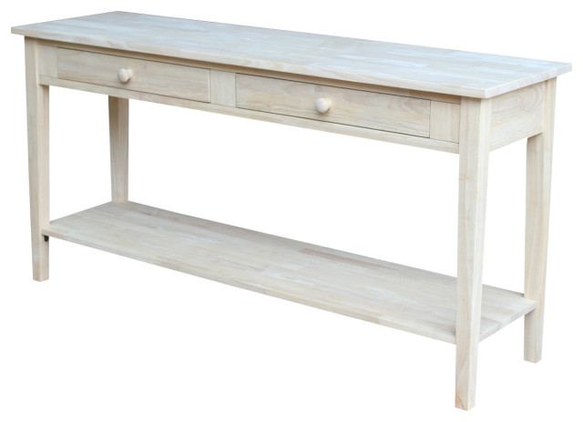 Spencer Console - Server Table - Extended Length - Transitional ...