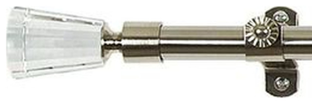 Traditional Elegance Decorative Rod & Finial Zenith 48-86", 48", 86 ...