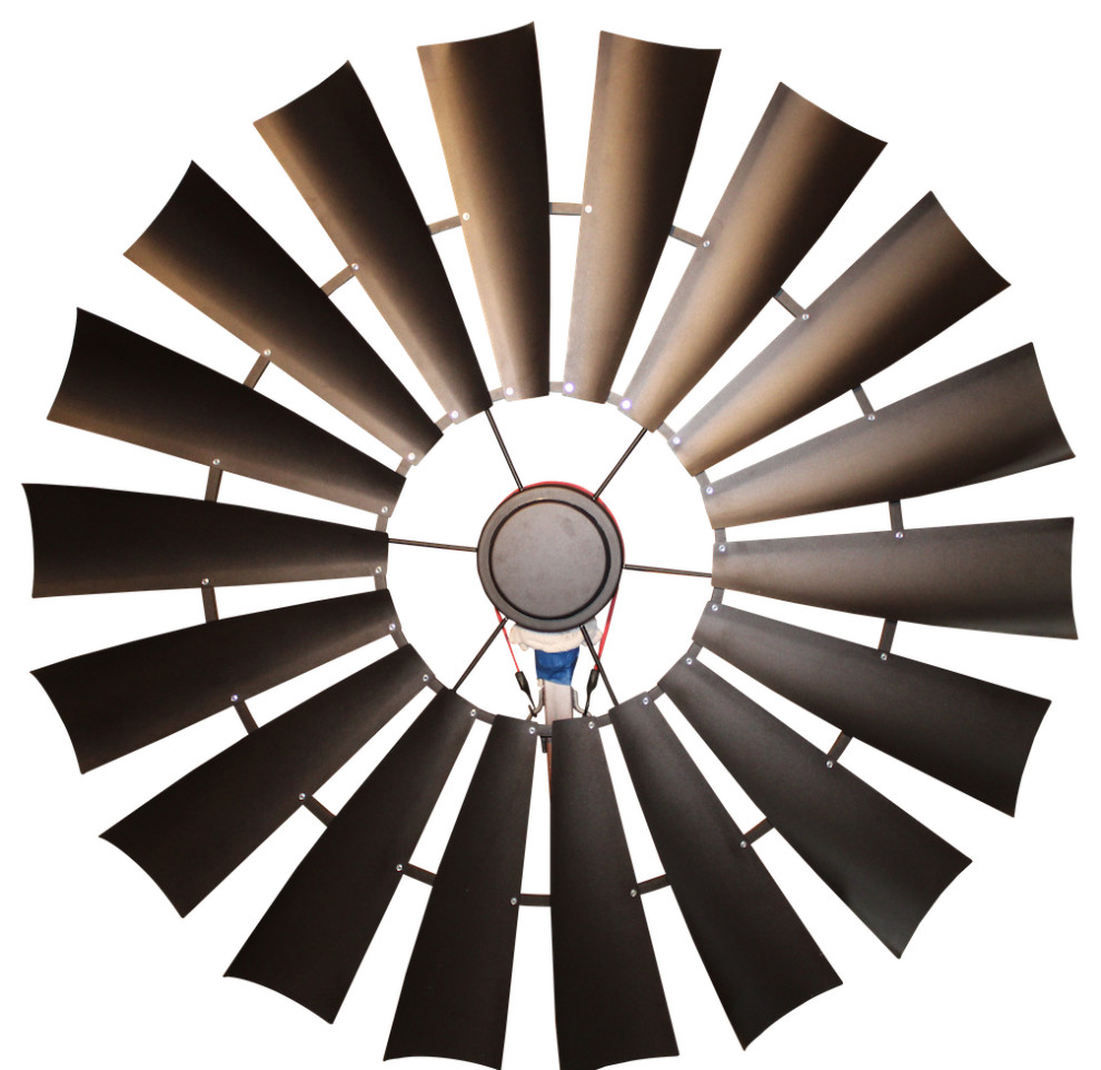 72 Inch Barn Metal Windmill Ceiling Fan | The Patriot Fan - Farmhouse ...