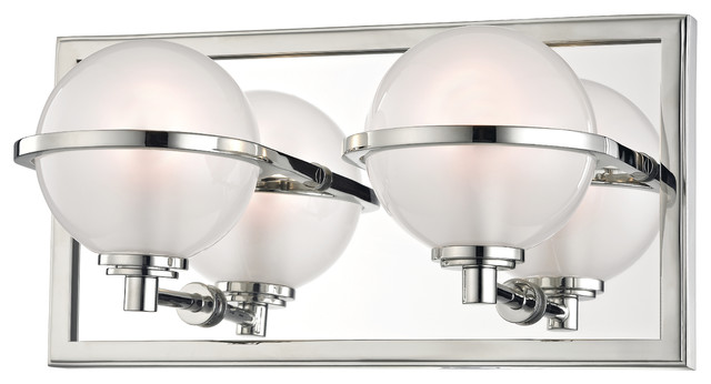 Axiom 2-Light Bath Bracket - Contemporary - Bathroom Vanity Lighting ...