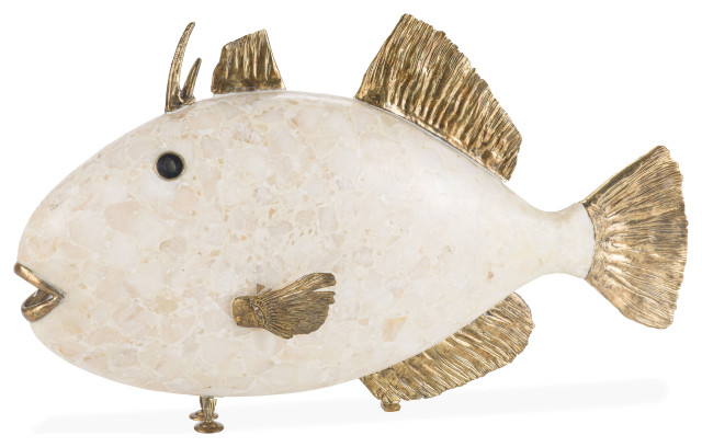 Trigger Fish Decorative Accessory - Beach Style - Decorative Objects ...