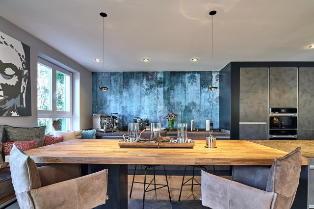 BLACK & GREY– Wohnhaus - Grünwald – München - 2020 - Industrial ...