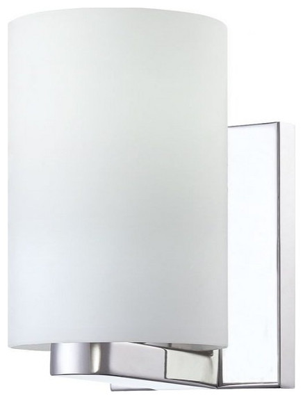 6W 1 LED Small Wall Sconce - 4.75 Inches Wide by 7.25 Inches High ...