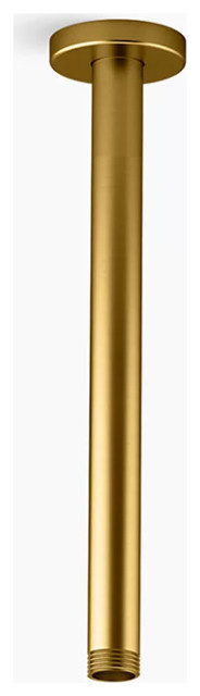 Kohler Statement 12" Ceiling Mounted Single Function Rainhead Arm and ...